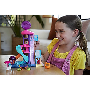 Polly Pocket Outdoor Toy with 2 Micro Dolls & Accessories, Pollyville Super Slidin Water Park Playset