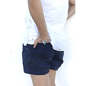 Awareness Bangles For Women - Ovarian Cancer Awareness Bracelets Charm Bangle - Teal Turquoise Ribbon Positive Inspirational Message Charm Bangle 1 pc