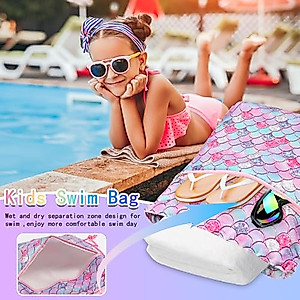 RLGPBON Backpack, Drawstring, Waterproof, for Kids Girls and Boys, Gym, Dance, Sports, 1L