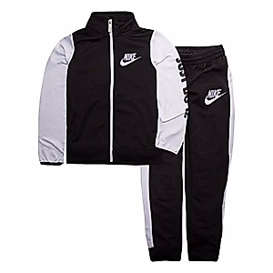 Nike Baby Boys 2 Piece Tracksuit - Black (12 Months)