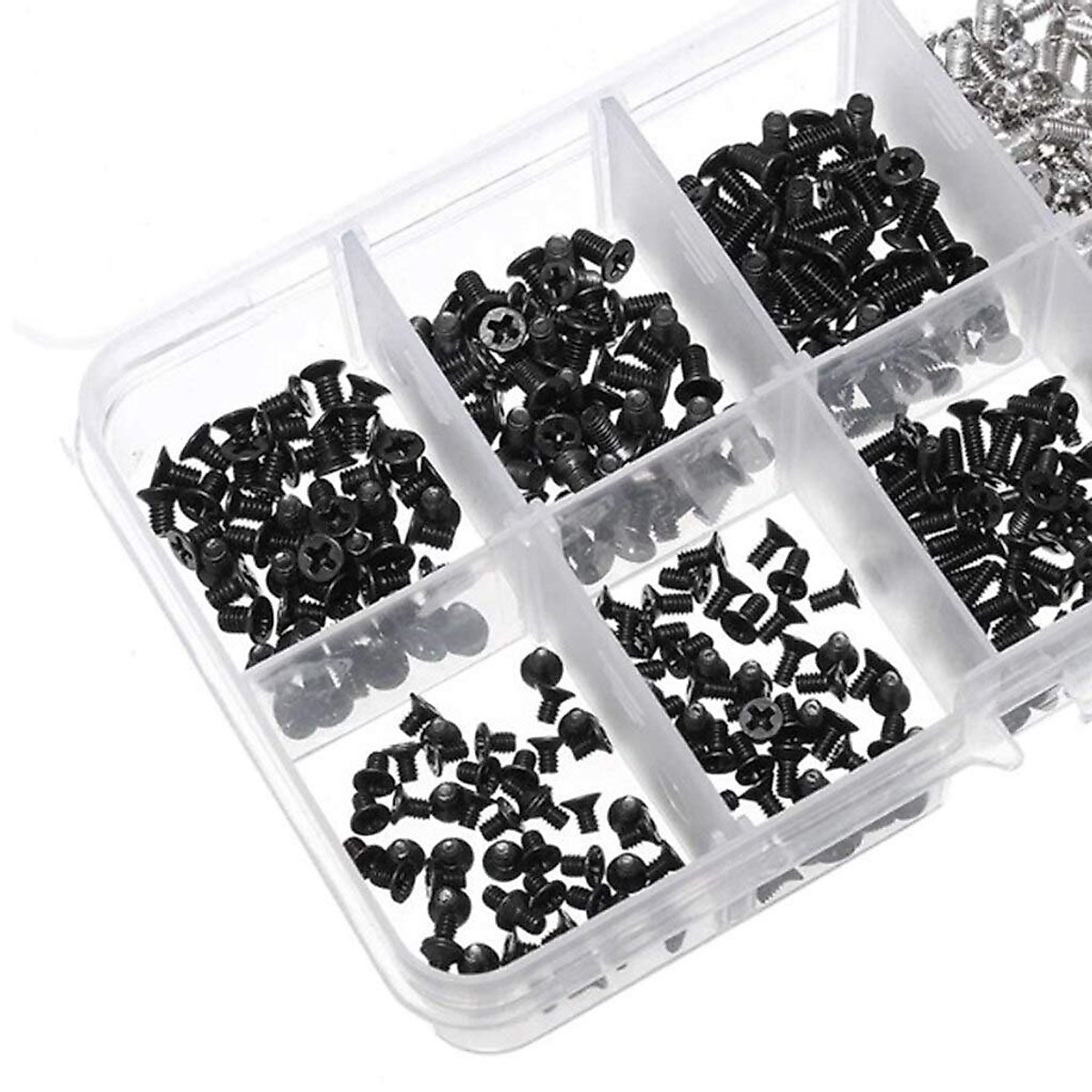 500x Screw Kit for Motherboard/for Computer PC Case/Hard Disk/Optical Drive Parts SCRW-196295