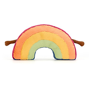 Jellycat Amuseables Rainbow Stuffed Toy, Medium 12.5 inches | Rainbow Plush | Fun Gift Idea