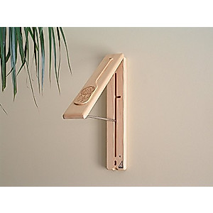 InstaHANGER Country Classic Closet Organizer, The Original Folding Drying Rack, Wall Mount