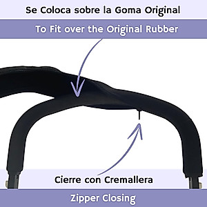 Neoprene Fitted Cover for Bugaboo Donkey Carry Handle (Does not Replace The Rubber)