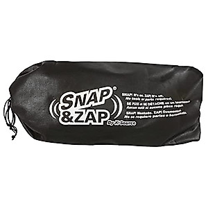 K Source Snap & Zap Custom Towing Mirror Pair for Ford F150, Black