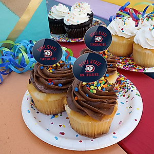 GRAPHICS & MORE Dixie State Trailblazer Cupcake Picks Toppers Decoration Set of 6