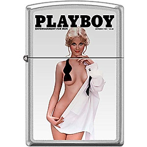 Zippo Playboy October 1981 Cover Windproof Lighter