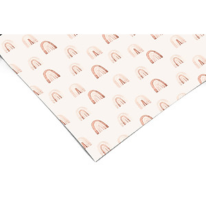 Watercolor Rainbow Contact Paper | Shelf Liner | Drawer Liner | Peel and Stick Paper 1053 18in x 96in (8ft)