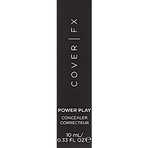 Cover FX Power Play Concealer: Crease-Proof, Transfer-Proof Concealer Provide 16-hour Full Coverage with Powerful Pollution Defense- P Medium 2, 0.33 Fl Oz