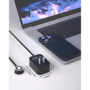 Charger Fit for Shark Cordless Hard Floor Vacuum Mop VM252 VM252C QM250,6.0Ft Extra Long DC Supply Shark VM252 Magnetic Charger