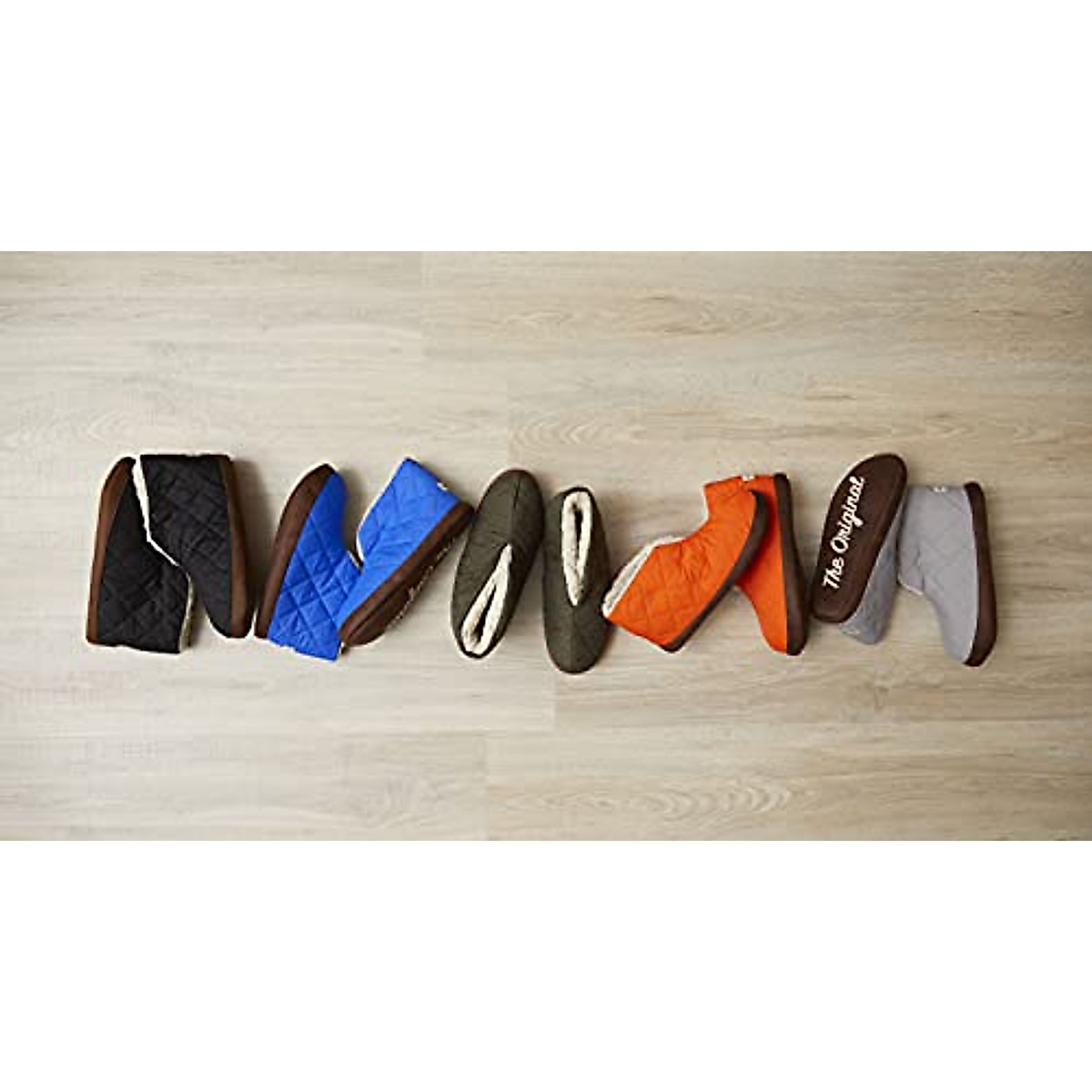 Dearfoams mens Heritage Warm Up Bootie Slipper, Loden, Medium US