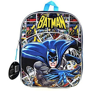 FF Batman 11" Mini Backpack, Black, One_Size (BAMIN)