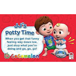Cocomelon JJ's Potty Time 3-Button Potty Training Sound Board Book