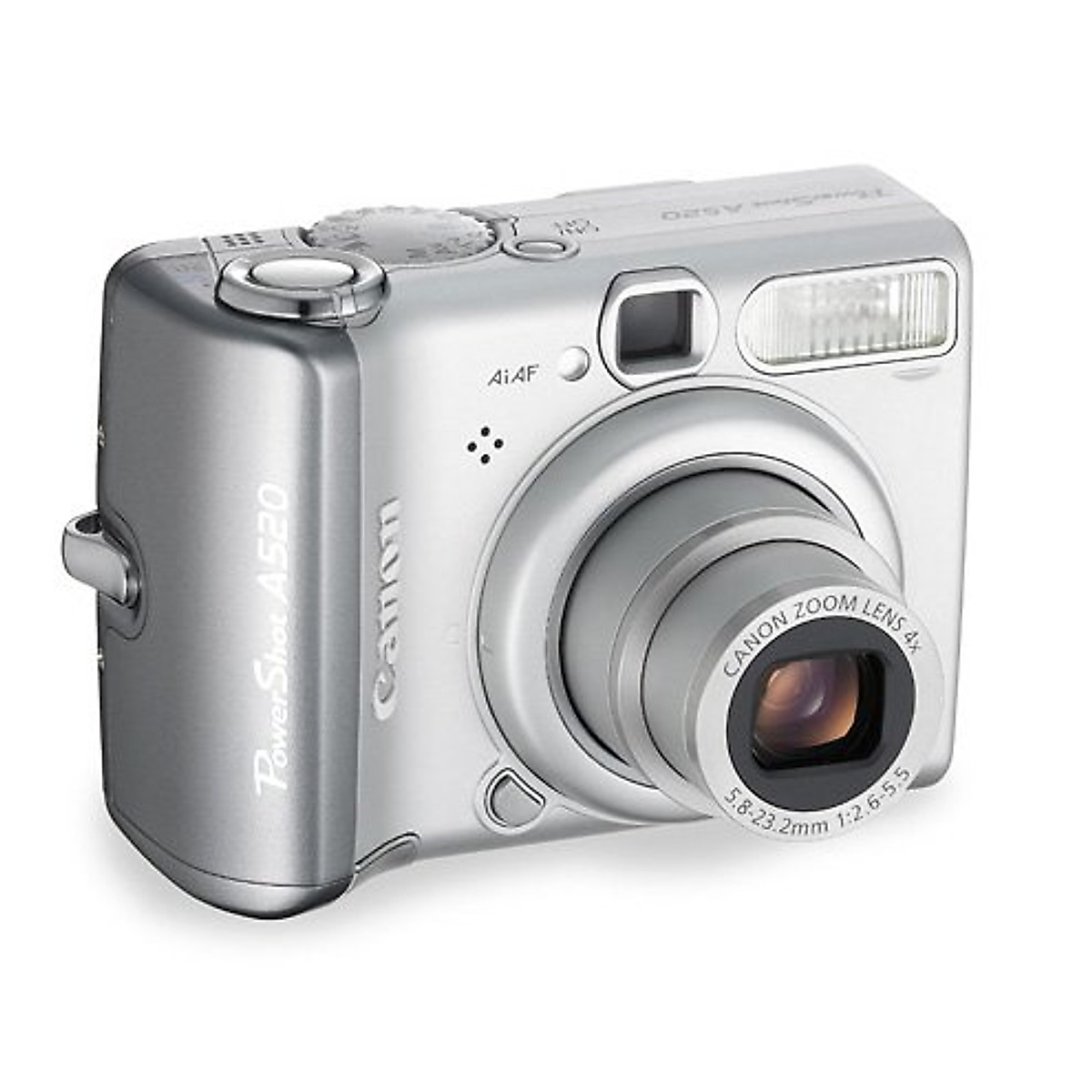 Canon Powershot A520 4MP Digital Camera with 4x Optical Zoom (OLD MODEL)