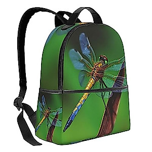 BAFAFA dragonfly Printed Travel Backpack Business Work Bag Computer Bag Outdoor Sports Rucksack