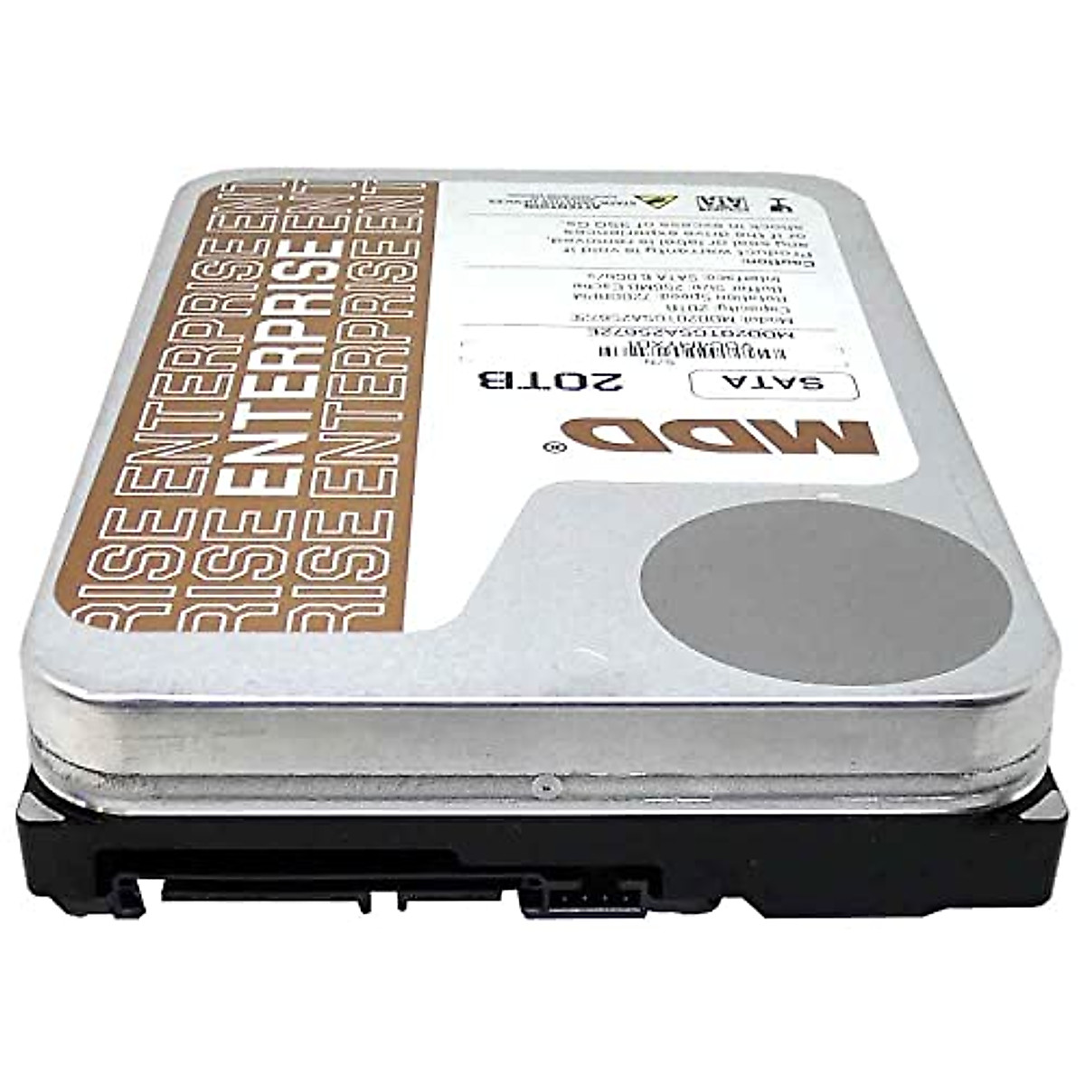 MDD (MDD20TSATA25672E) 20TB 7200 RPM 256MB Cache SATA 6.0Gb/s 3.5" Internal Enterprise Hard Drive - 5 Years Warranty (Renewed)