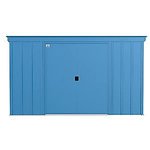 Arrow Shed Classic 10' x 4' Outdoor Padlockable Steel Storage Shed Building