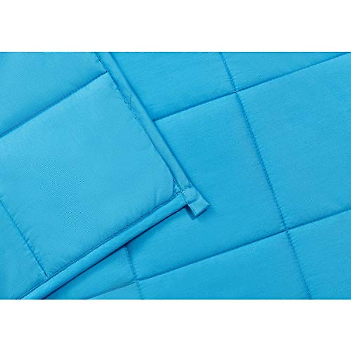 TONGDADA Kids Weighted Blanket | 40''x60'',7lbs | for Child Between 55-80 lbs | Premium Cotton Material with Glass Beads | Teal