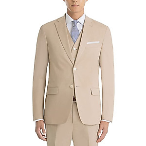 Lauren Ralph Lauren Men's UltraFlex Classic-Fit Cotton Tan Sport Coat (Tan, 46S)