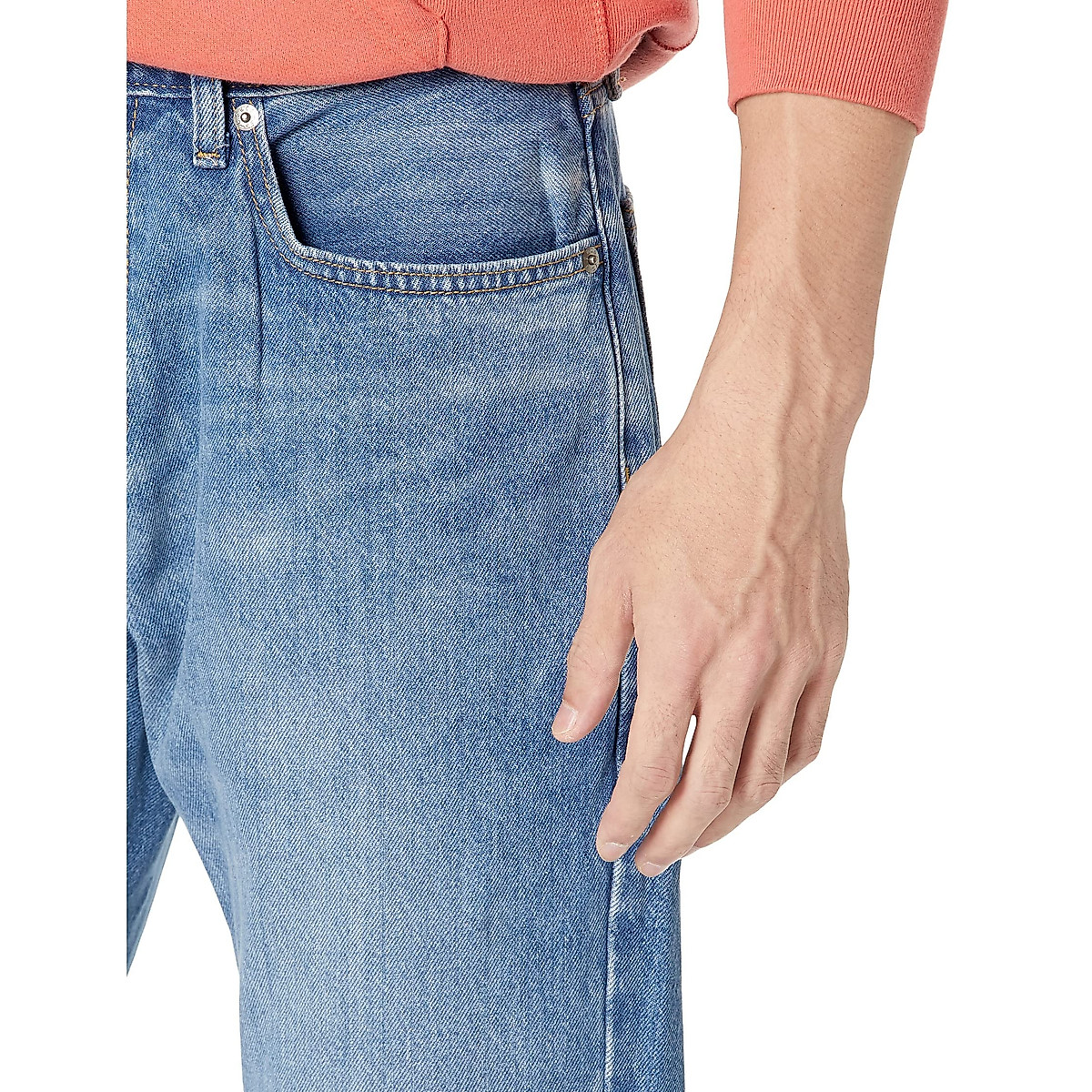 Signature by Levi Strauss & Co. Gold Men's Relaxed Fit Flex Jeans (Available in Big & Tall), (New) Atlas, 36Wx29L