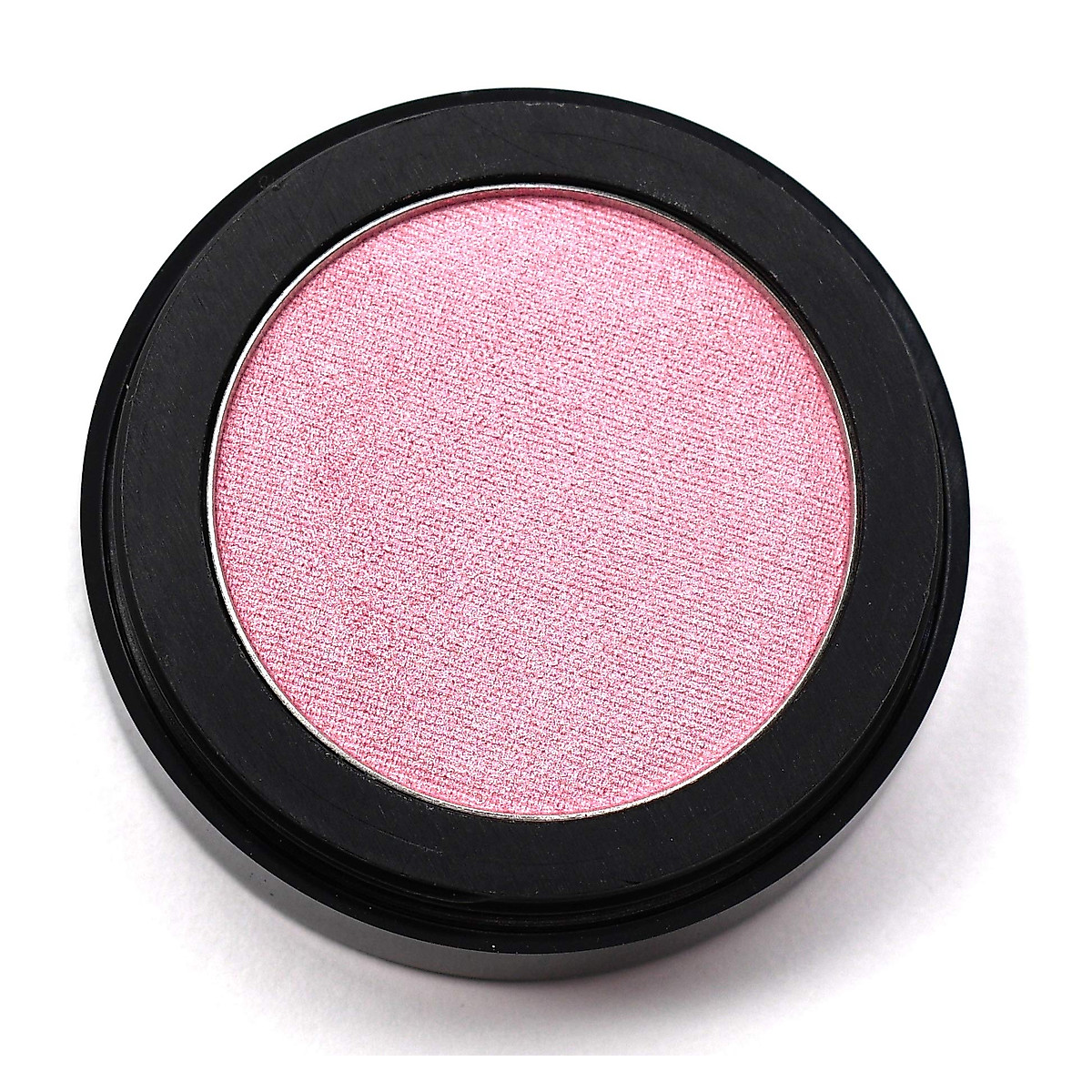 Pure Ziva Pink Glow Satin Light Baby Pink Opal Sunkissed Shimmering Shimmer Pressed Powder Single Vegan Eyeshadow; Talc, Paraben & Cruelty Free