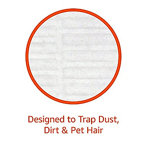 Amazon Basics Dry Floor Cloths to Clean Dust, Dirt, Pet Hair, 64 Count (Previously Solimo)