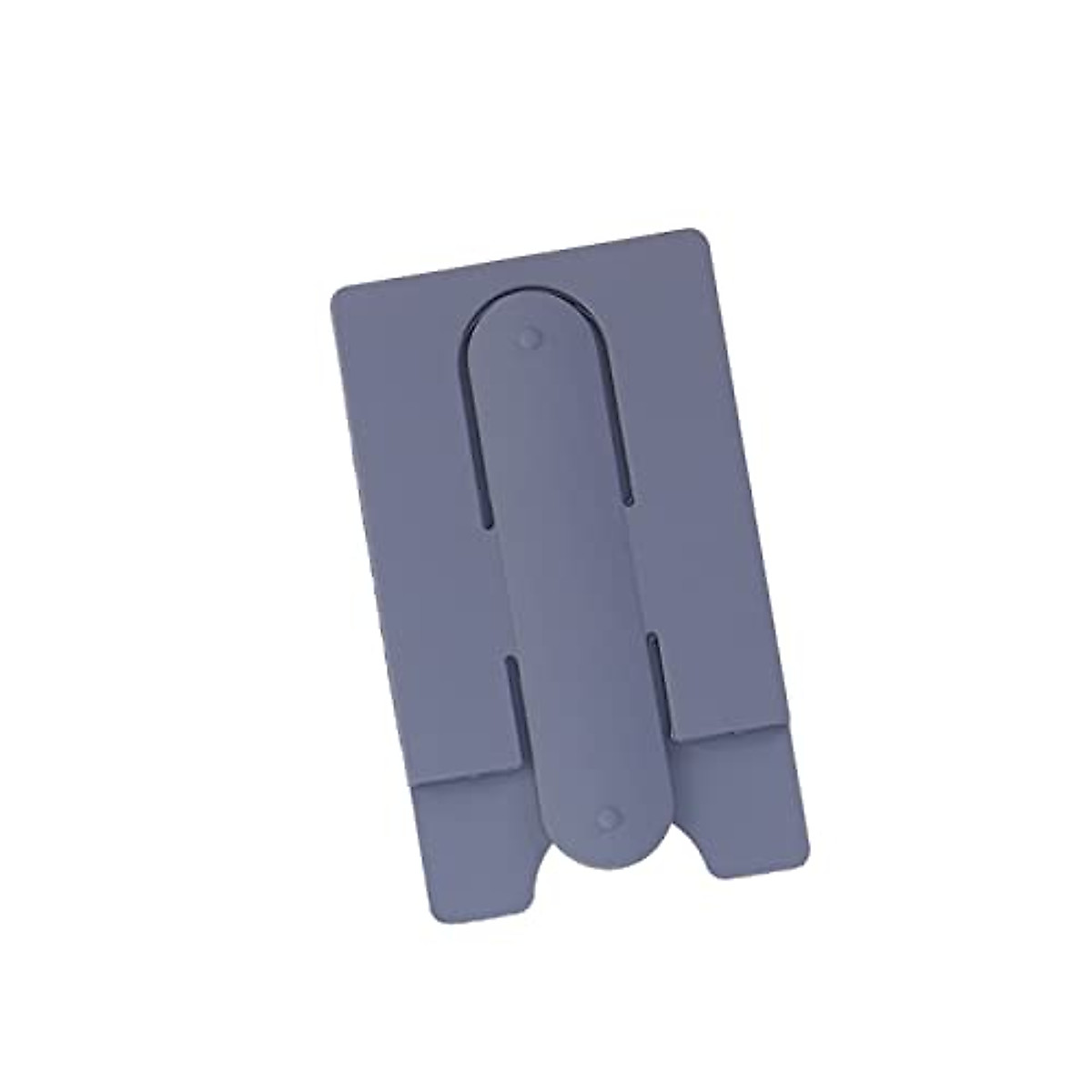 Mikikit Wallet Purse Id Wallet 9 pcs Gray Phone Kickstand On Stick Universal Back with Holder Silicone Cell Wallet Adhesive Tink Fits Smartphones Pocket Credit for Wallet Purse Id Wallet