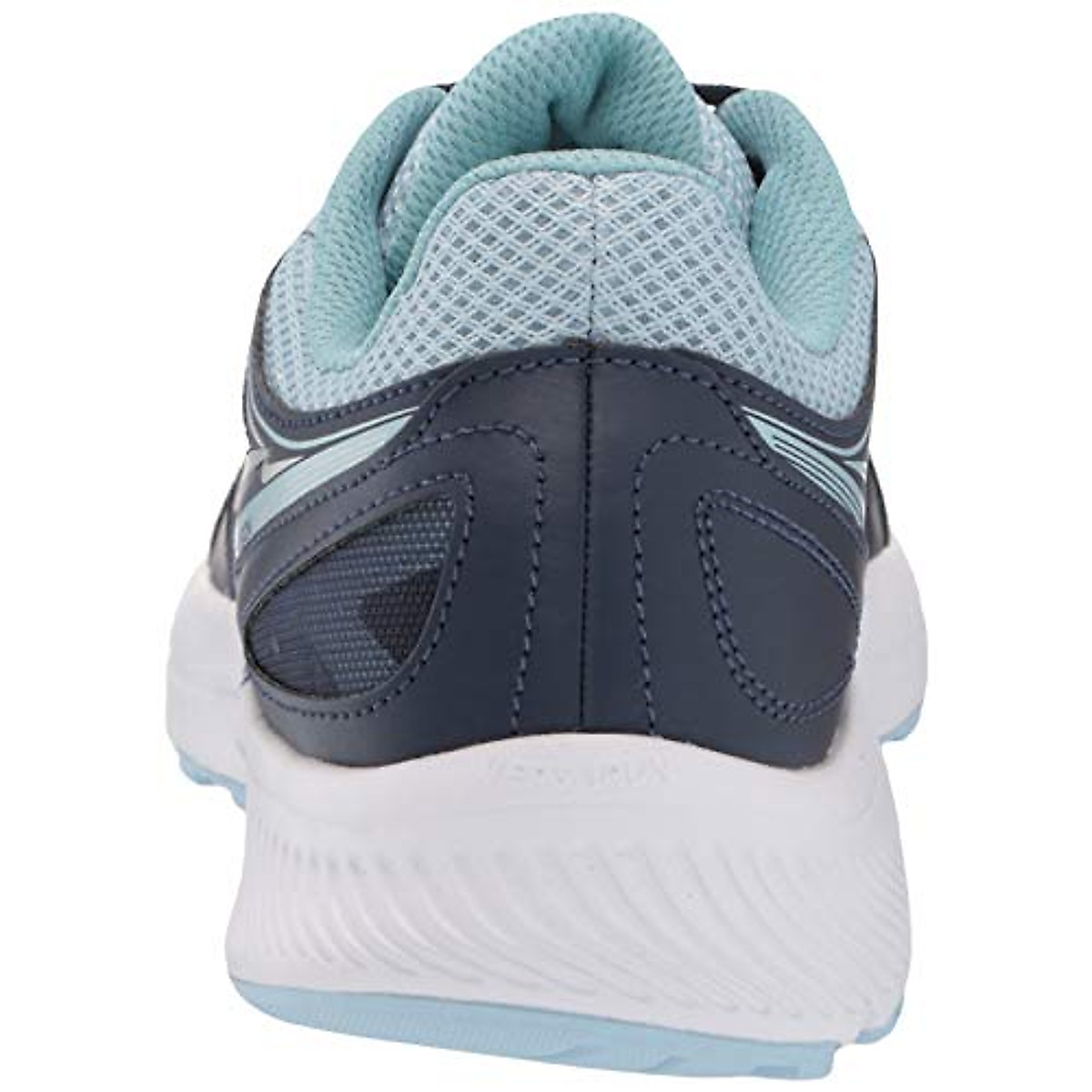 Saucony Women's Cohesion 14 Road Running Shoe, Navy/Sky, 8