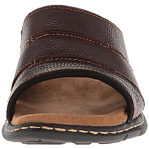 Dr. Scholl's Shoes mens Gordon sandal, Brown, 10 US