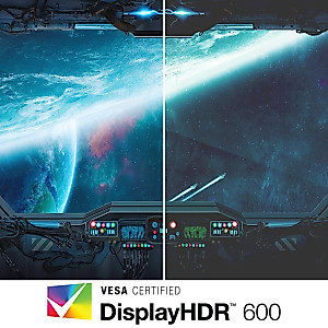 Acer Predator XB323U GPbmiiphzx 32" WQHD (2560 x 1440) IPS NVIDIA G-SYNC Compatible Monitor, VESA Certified DisplayHDR600, Up to 0.5ms, 170Hz, (1 Display Port, 2 HDMI and 4 USB 3.0), Black