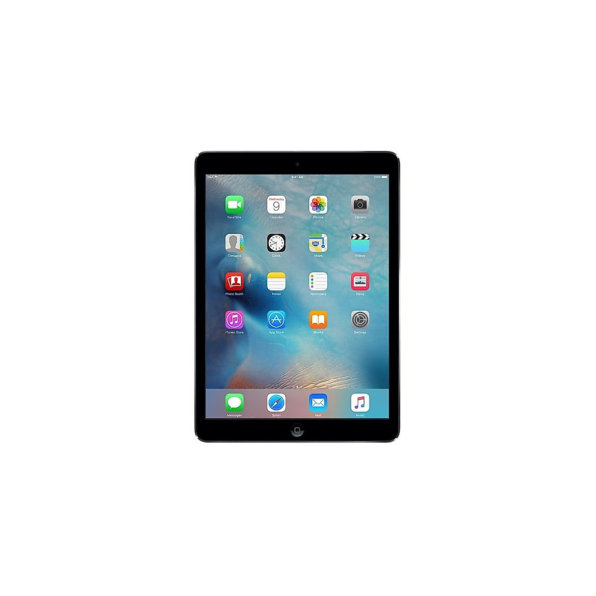 Apple iPad Air 2 Wi-Fi, 9.7" Tablet, 16 GB, Space Gray (MGL12LL/A)