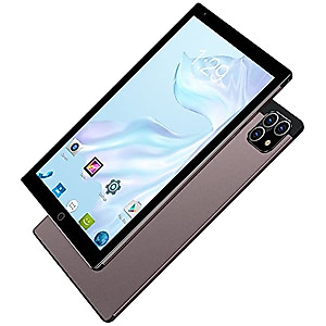 Android Tablet 8Inch Phone Tablets with 512GB Storage 5MP Camera Support 3G Phone Call (Gold, One Size)