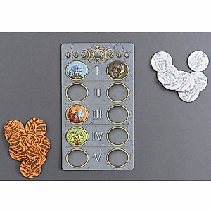 Capstone Games Terra Mystica: Big Box - Contains: Terra Mystica: Base Game, Fire & Ice Expansion, Merchants of The Seas Expansion by Automa Factory. Ages 14+, 1-5 Players, 30 Min Per Player