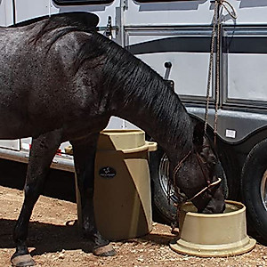 Porta-Grazer XL Traveler w/Water Trough, Slow Hay Horse Feeder
