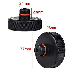 CPROSP Tesla Model 3/S/X/Y Lifting Jack Pad, 4 Pucks with a Storage Case