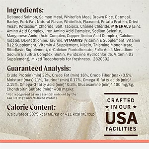 Merrick Backcountry Healthy Grains Premium Dog Food Kibble with Freeze Dried Raw Pieces, Pacific Catch Recipe - 4.0 lb. Bag