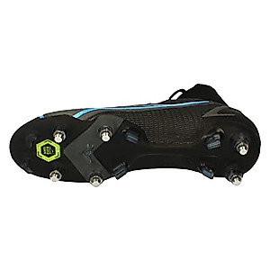 Nike Superfly 8 Elite SG-Pro AC Mens Football Boots CV0960 Soccer Cleats (UK 6.5 US 7.5 EU 40.5, Black Iron Grey 004)