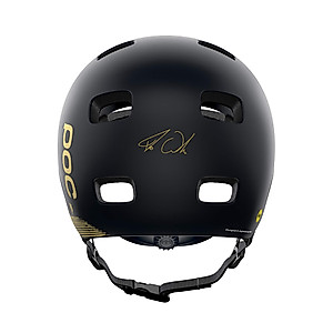 POC Crane MIPS Fabio Edition Helmet Uranium Black Matte/Gold, XS/S