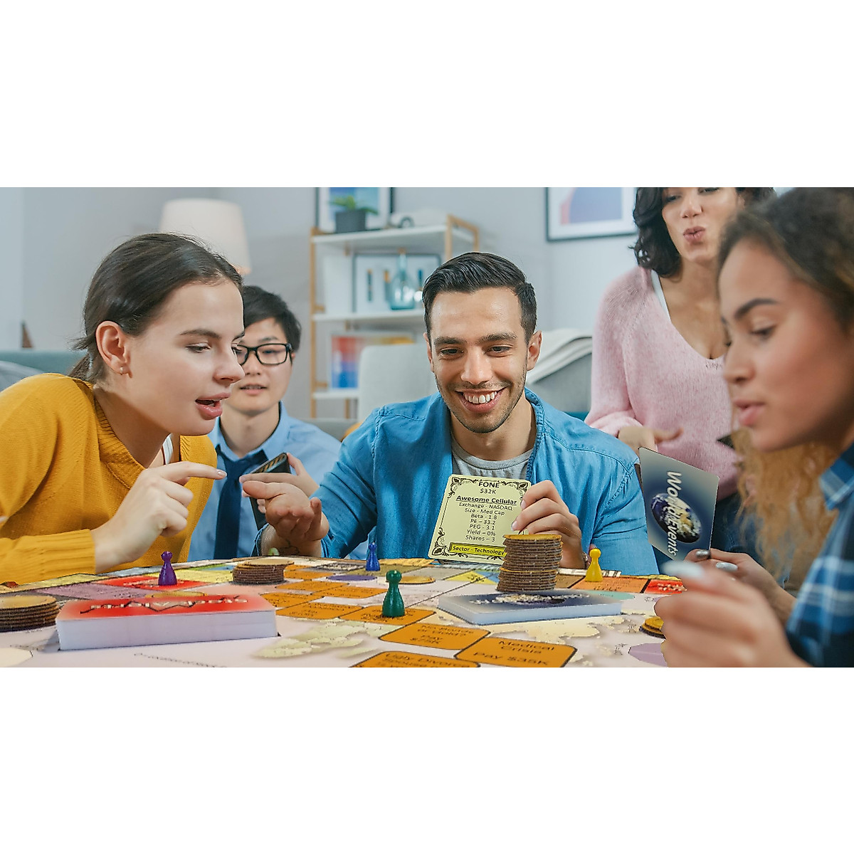 Stock Exchange Game - Family Friendly (10+) Board Game.