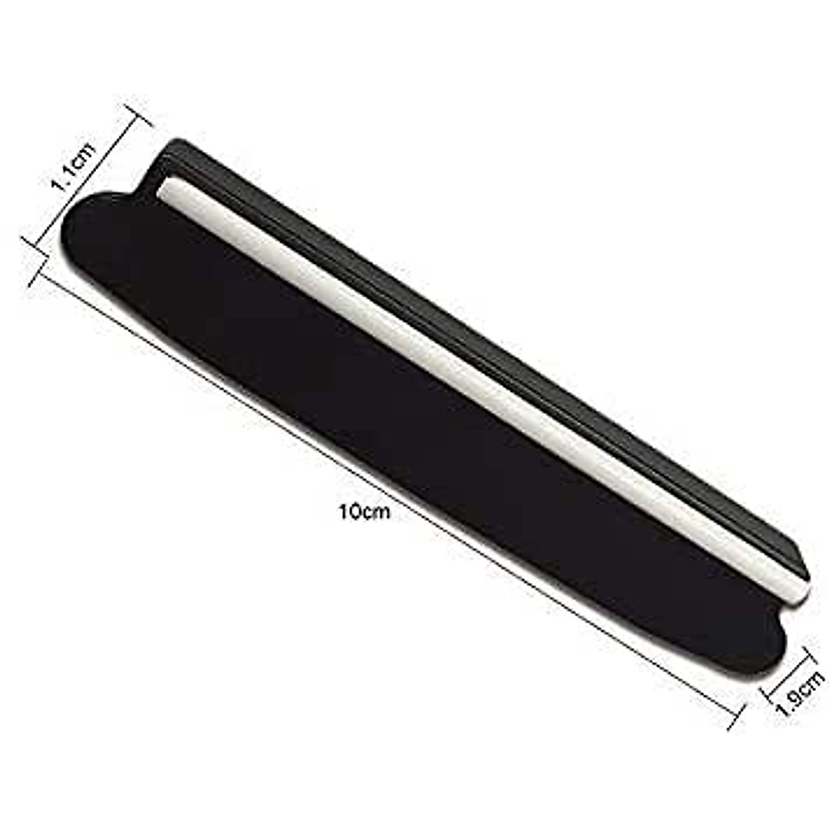 Professional Knife Sharpening Guide, Random Knife Sharpener Angle Guide, Sharpening Guide for Whetstone, Black(2 Pack)