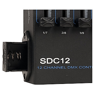 ADJ Products SDC12, 12 Channel Basic DMX Controller, Easily Fade and Dim Multiple Lights