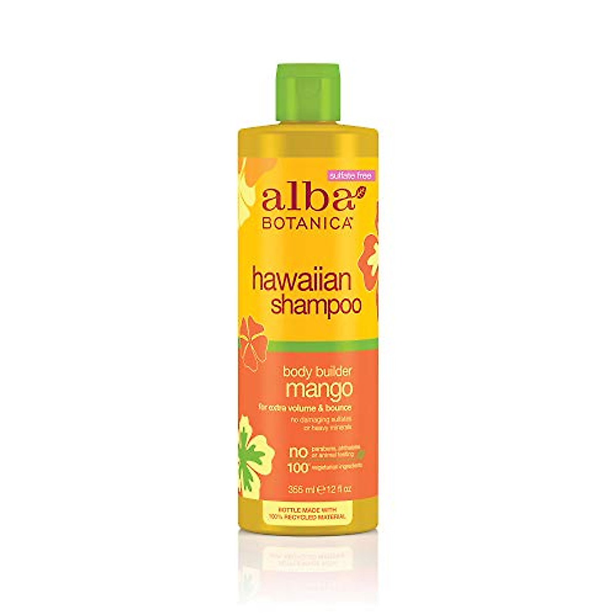 Alba Botanica Hawaiian, Mango Shampoo, 12 Ounce (Pack of 2)