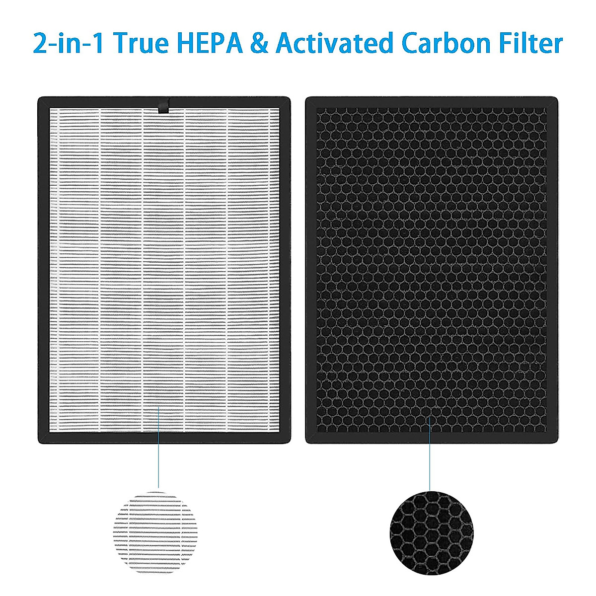 BKJ-33 Replacement Filter Compatible with COLZER BKJ-33 Air Purifier