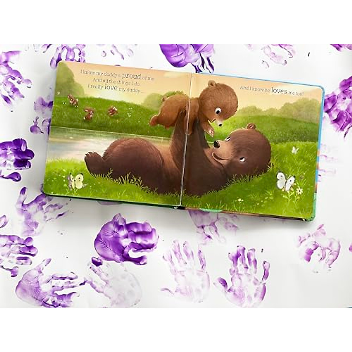 Daddy And Me Children's Padded Picture Board Book: A Story of Unconditional Love