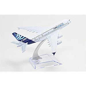 TANG DYNASTY(TM 1:400 16cm Air Bus Original Airbus A380 Metal Airplane Model Plane Toy Plane Model