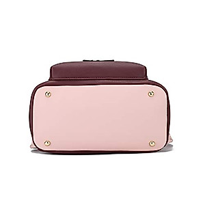 MKF Backpack Purse for Women & Teen Girls – PU Leather Top-Handle Ladies Fashion Travel Pocketbook Bag – Daypack