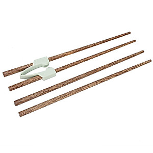 Anti Slip Chopsticks, Elderly Eating Aids Flexible Chopsticks Reusable Dining Clothing Protectors Learning Chopsticks For Children Disabled