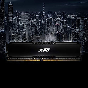 XPG GAMMIX D20 DDR4 3200MHz 16GB (2x8GB) PC4-25600 SDRAM 288-Pins UDIMM Desktop Memory Kit Black (AX4U32008G16A-DCBK20)