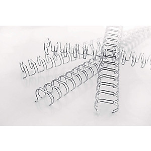 GBC WireBind Binding Wires, 8 mm, 70 Sheet Capacity, A4, Black, Pack of 100, RG810510