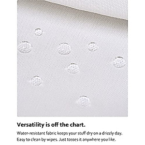 HotStyle DAYBREAK Casual Backpack, Stylish for School, Travel & College, Beige white